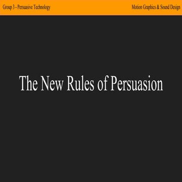 Creating Persuasive Technologies An Eight-Step Design Pr | DOCX