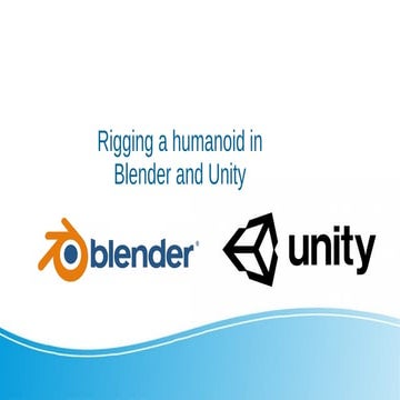Rigging a humanoid in Blender and Unity | PPT