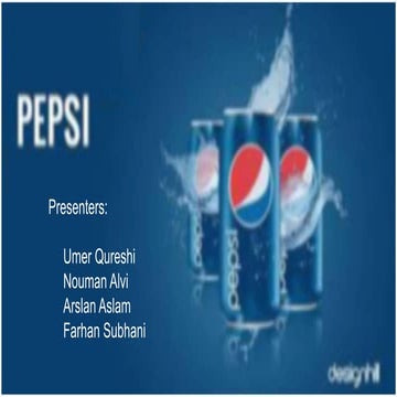 Pepsi Co. | PPTX