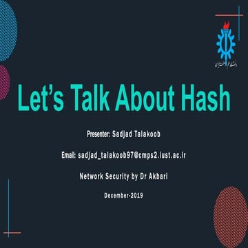 SHA-3 and Blockchain Security | PPT