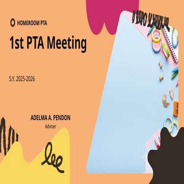 Presentation - 1st PTA Meeting.pptx grade 2 | PPTX
