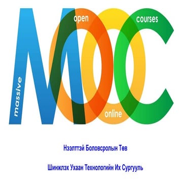 02. MOOC - BADARCH , TSERENCHIMED | PPTX