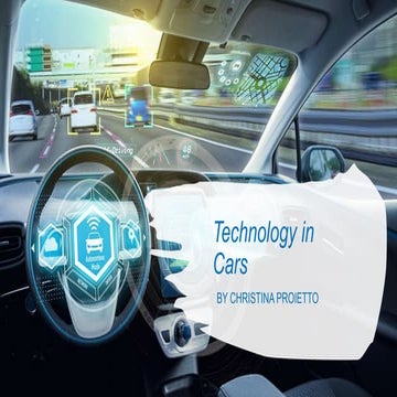 Self Driving Car presentation for autonomous | PPTX