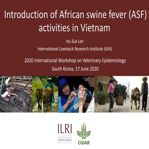 Introduction of African swine fever activities in Vietnam | PPTX