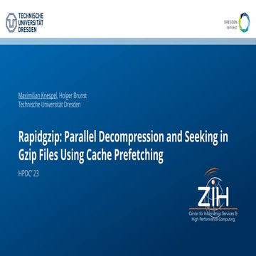 HPDC'23 Rapidgzip | PPT