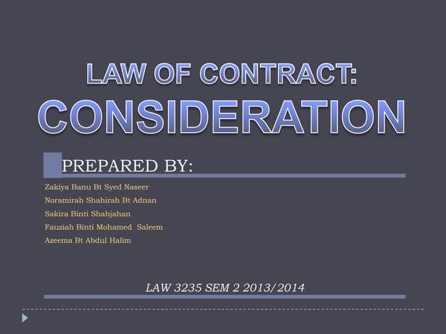 7. Consideration of rules and regulations | PPTX