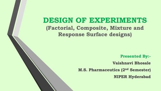 Design of experiments-Box behnken design | PDF | Physics | Science