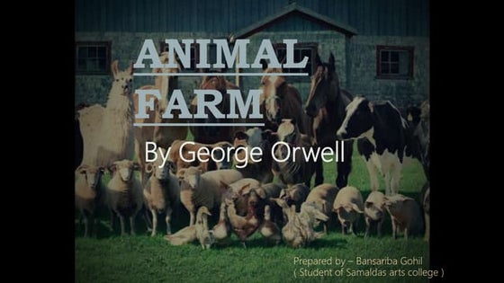 Animal Farm Powerpoint | PPT