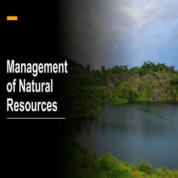 Management of Natural Resources.pptx