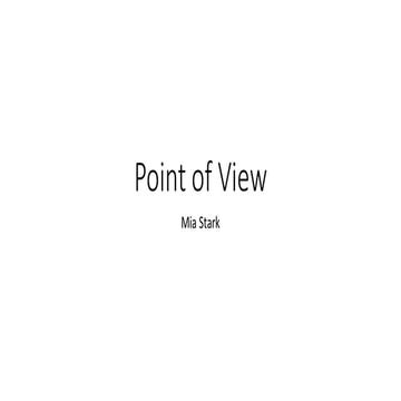 Point of View | PPT
