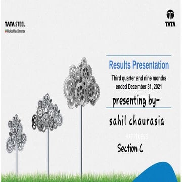Tata steel | PPT