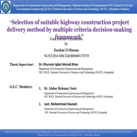 presentation.pptx | Civil Engineering Industry | Industries