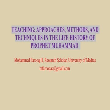 TEACHING METHODS OF PROPHET.pptx