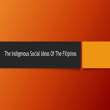 Filipino core values | PPT