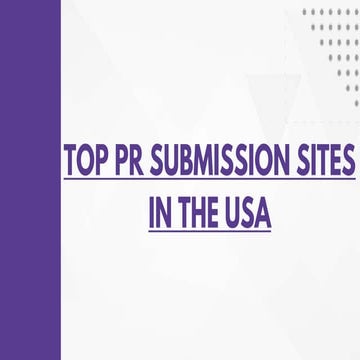 press release submissions | PPTX