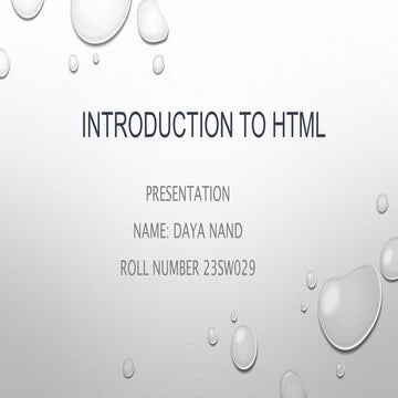 Presentationonhtmlandcssandprojects.pptx