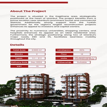 Istova green Kagithane Project Catalog English | PDF