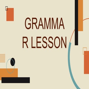 Grammar lesson parts of speech basic introduction. Pptx | PPT