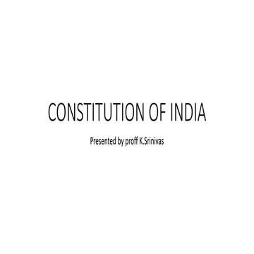 Presentation on constitution of India.pptx