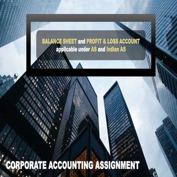 Balance Sheet And Ppt Report Corporate Pptx