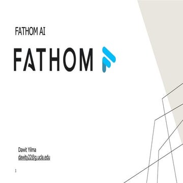 Fathom AI Presentation Pitch Recording | PPTX