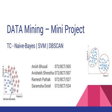 Presentation Data Mining Mini Project.pptx