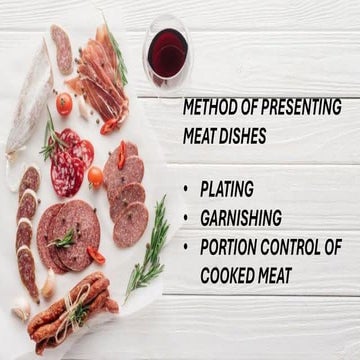 Plate and Present Meat Dishes.pptx