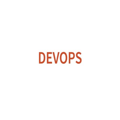 Aws Devops Guide And Best Practices Presentationpdf