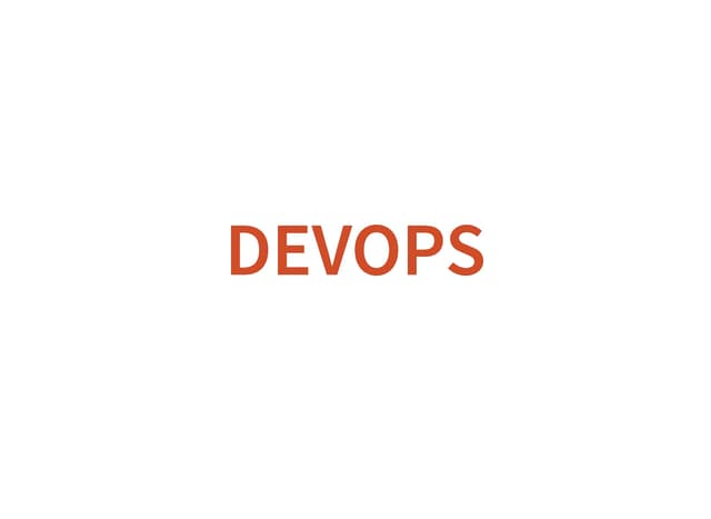 Aws Devops Guide And Best Practices Presentationpdf