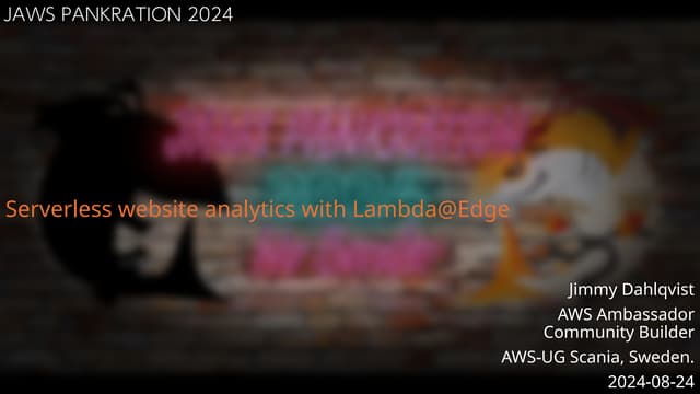 Serverless Website Analytics With Lambdaedge Ppt 7167