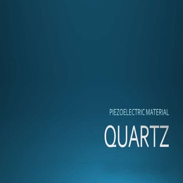 QUARTZ mineral.pptx