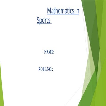 math in sports .............................Presentation.pptx