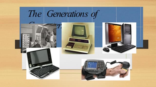 history and computer-generations for kids.ppt