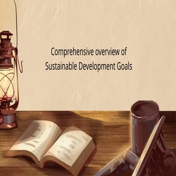 Comprehensive Overview of the United Nations Sustainable Development ...