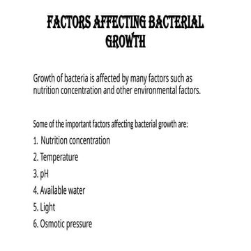 Factors affecting bacterial growth Presentation.pptx