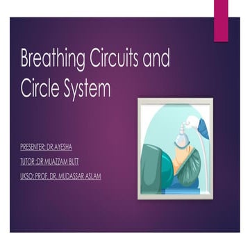 Breathing circuits | PPTX