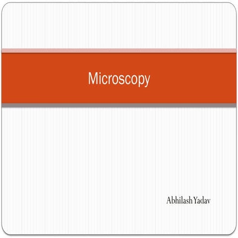 Presentation. on microscopy Basic .pptx