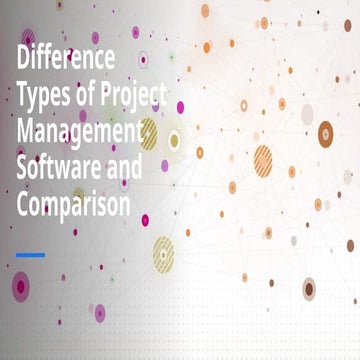 Types of project management and comaprison.pptx