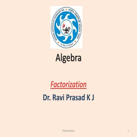 Presentation 2a algebra | PPTX