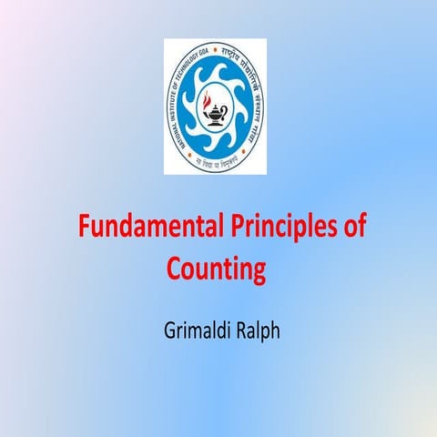 Presentation 2b combinatorics | PPT
