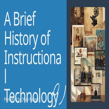 Instructional Design and technology project | PPTX