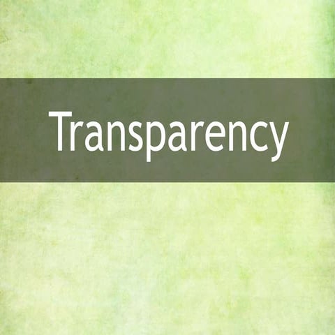Transparency | PPTX