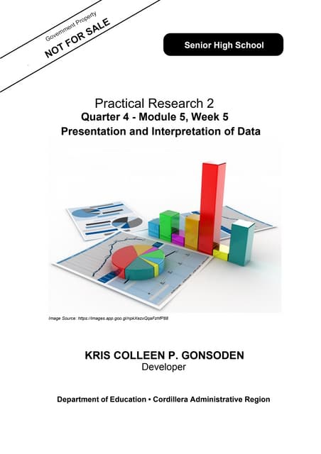 Presentation And Interpretation Of Data Pdf
