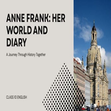 Anne Frank Themes | PDF