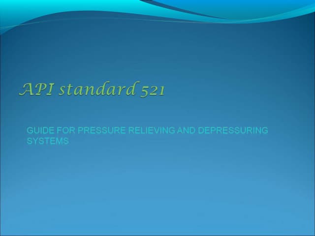Pressure Safety Valve Sizing - API 520/521/526 | PDF