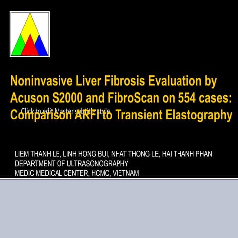 ARFI and FibroScan in Fibrosis Liver Evaluation on 554 cases | ODP