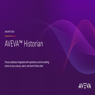 Presentation- AVEVA Historian Version 2023 | PDF