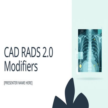 Presentation - CAD RADS 2.0 Modifiers.pptx