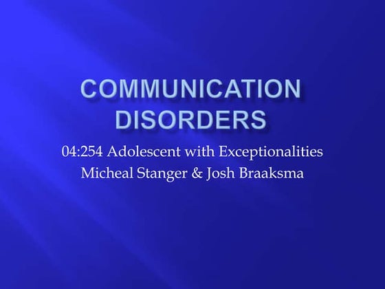 What is a Communication Disorder ppt.pptx