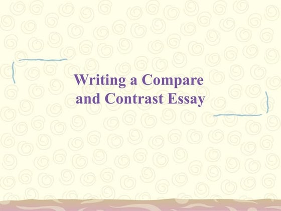 Overview Comparison and Contrast:Block and Point by Point Method | PPT